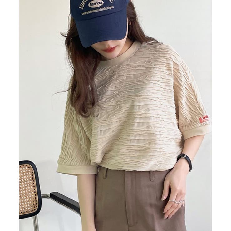 《JaVa ジャバコラボ》こなれ上級見え。ふくれジャガードドルマンプルオーバー[品番：WZ000004604]｜Classical Elf （クラシカルエルフ）のレディースファッション通販 ...