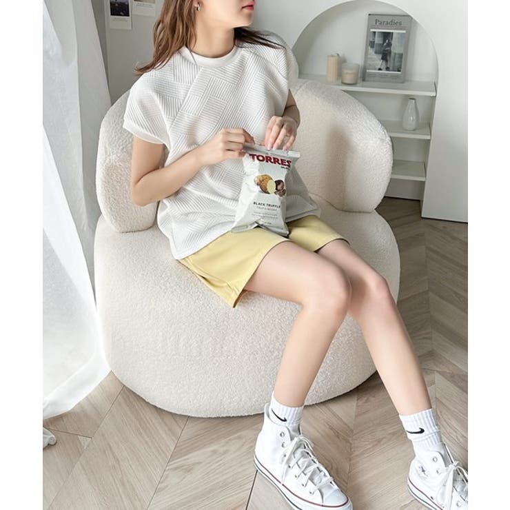 《JaVa ジャバコラボ》大人の上級見え。斜めストライプ柄ラグランTee[品番：WZ000004658]｜Classical Elf （クラシカルエルフ）のレディースファッション通販 ...