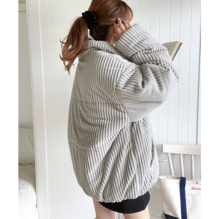 《Javaジャバコラボ》たっぷりもこもこ感。JAVA刺繍中綿コールJK[品番：WZ000004810]｜Classical Elf （クラシカルエルフ）のレディースファッション通販 ...