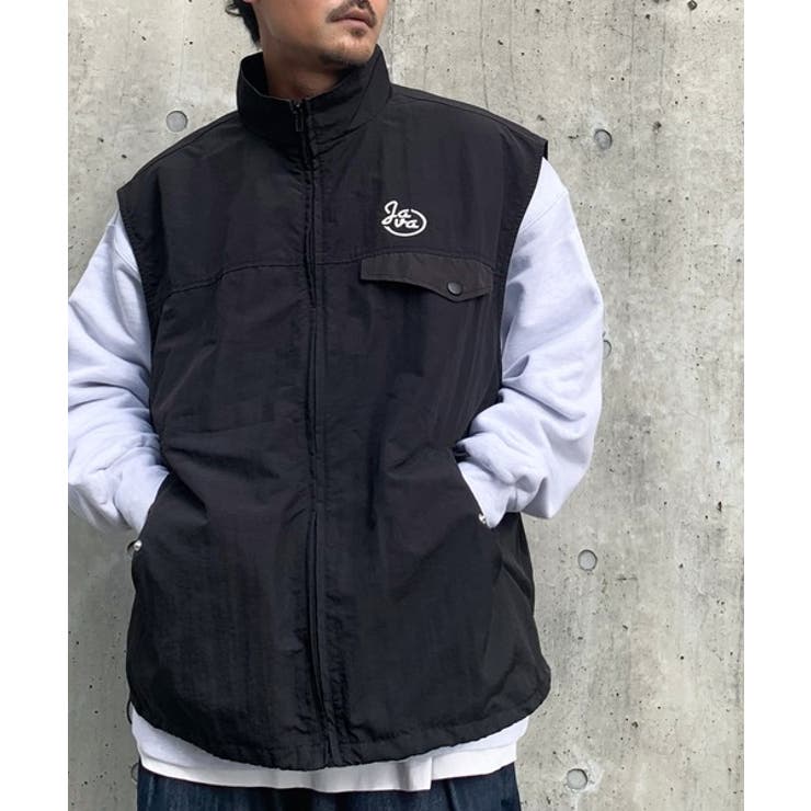 《JaVa ジャバコラボ》大人カジュアル フラップポケットナイロンジップベスト[品番：WZ000004983]｜Classical Elf Men（クラシカルエルフ メン）のメンズファッション ...