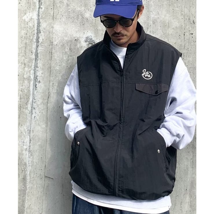 《JaVa ジャバコラボ》大人カジュアル フラップポケットナイロンジップベスト[品番：WZ000004983]｜Classical Elf Men（クラシカルエルフ メン）のメンズファッション ...