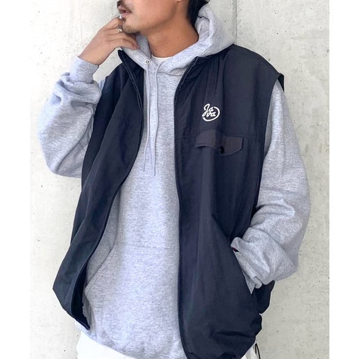 《JaVa ジャバコラボ》大人カジュアル フラップポケットナイロンジップベスト[品番：WZ000004983]｜Classical Elf Men（クラシカルエルフ メン）のメンズファッション ...