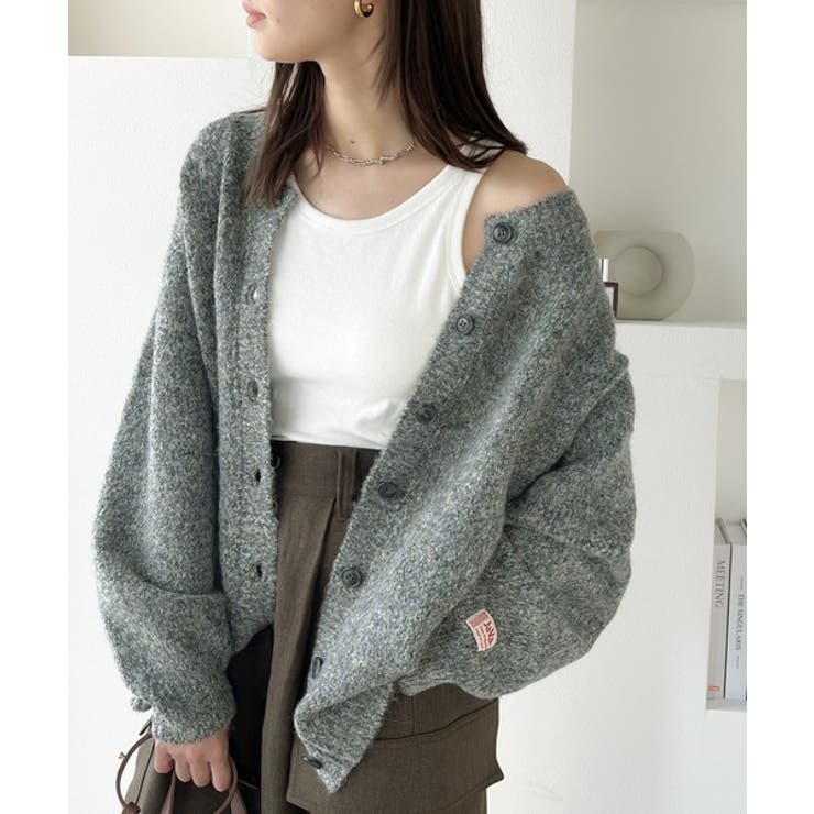 《Javaジャバコラボ》新ミックスシリーズ 2way ニットカーディガン[品番：WZ000004737]｜Classical Elf （クラシカルエルフ）のレディースファッション通販 ...