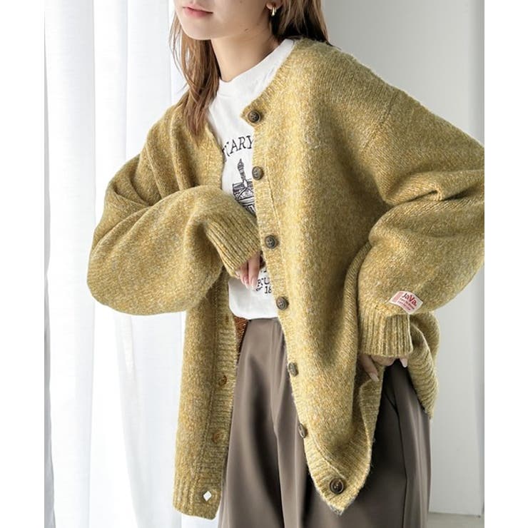 《Javaジャバコラボ》新ミックスシリーズ 2way ニットカーディガン[品番：WZ000004737]｜Classical Elf （クラシカルエルフ）のレディースファッション通販 ...