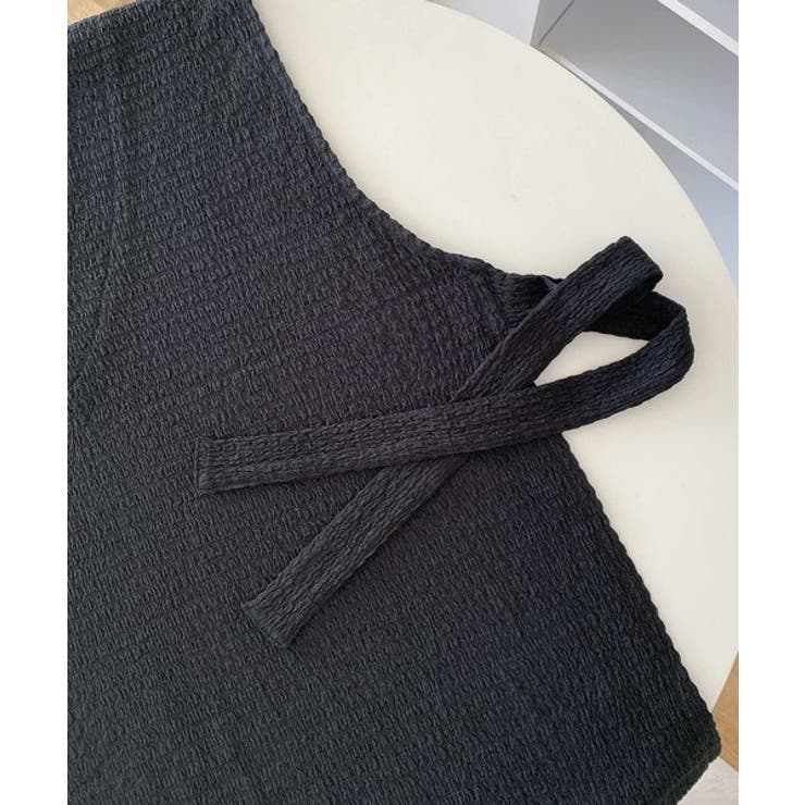 《JaVaジャバ コラボ》1枚であか抜け。サイドリボン深Vネックベスト[品番：WZ000004441]｜Classical Elf （クラシカルエルフ）のレディースファッション通販 ...