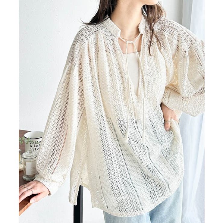 《Javaジャバコラボ》大人ヘルシー。レース編みカフタンプルオーバー[品番：WZ000005151]｜Classical Elf （クラシカルエルフ）のレディースファッション通販 ...