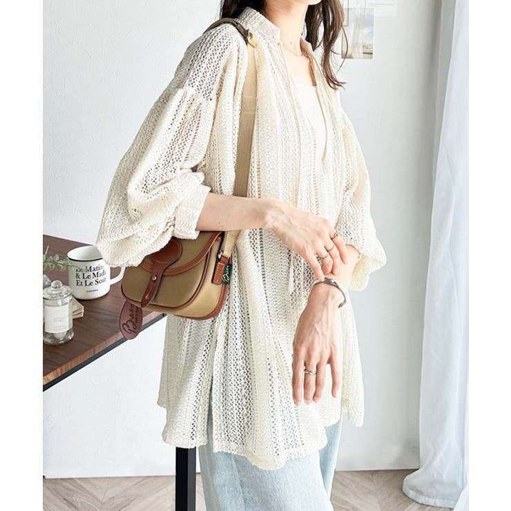 《Javaジャバコラボ》大人ヘルシー。レース編みカフタンプルオーバー[品番：WZ000005151]｜Classical Elf （クラシカルエルフ）のレディースファッション通販 ...