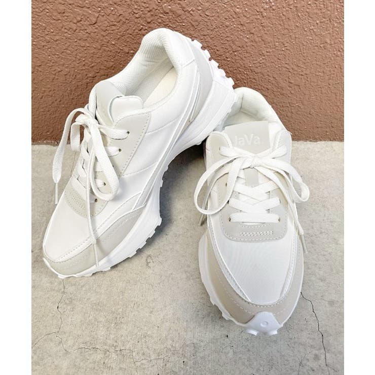 JAVA RETRO RUN配色レーシングスニーカー[品番：WZ000004389]｜Classical Elf （クラシカルエルフ）のレディースファッション通販｜SHOPLIST（ショップリスト）