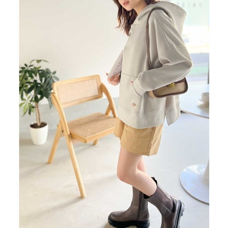 《JaVaジャバ コラボ》大人カジュアル。ダンボールニットリブパーカー[品番：WZ000004484]｜Classical Elf （クラシカルエルフ）のレディースファッション通販 ...