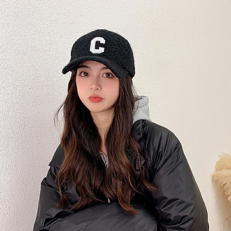 キャップ Cロゴボアキャップ 帽子レディース[品番：COCW0005213]｜COCOMOMO（ココモモ）のレディースファッション通販｜SHOPLIST（ショップリスト）