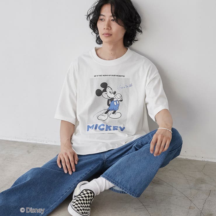 coen限定／Disney（ディズニー）フロントプリントTシャツ[品番：COEW0006052]｜coen【men】（コーエン）のメンズファッション通販｜SHOPLIST（ショップリスト）