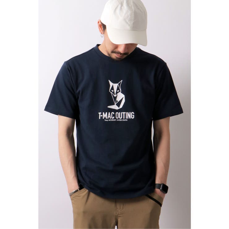 T-MAC OUTING ロゴTシャツ[品番：IKAW0008776]｜ikka （イッカ）のメンズファッション通販｜SHOPLIST（ショップリスト）