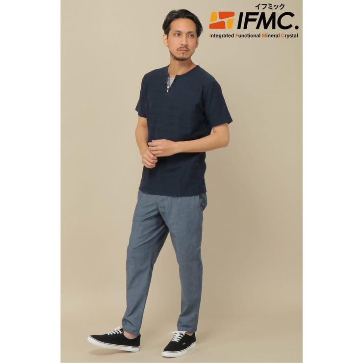 IFMCヘンリーフェイクネックT[品番：IKAW0012863]｜ikka （イッカ）のメンズファッション通販｜SHOPLIST（ショップリスト）