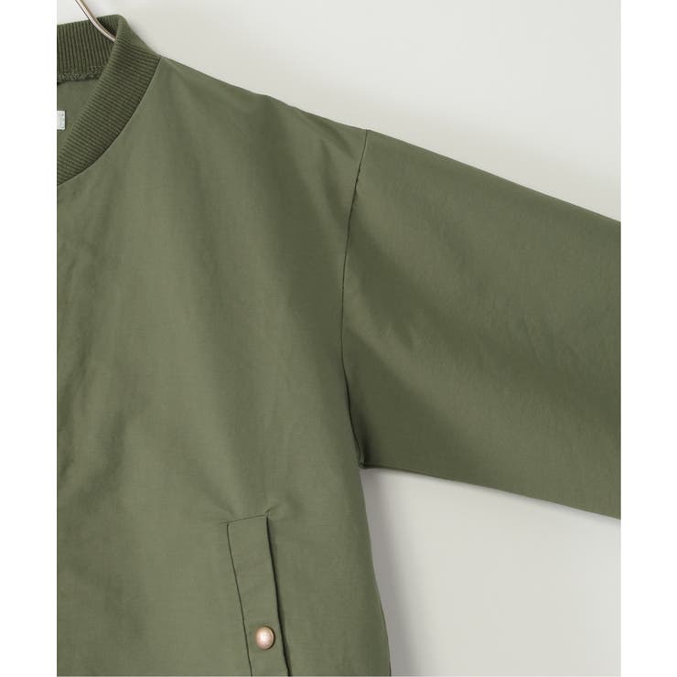 グログランボリュームMA-1（120~160cm）[品番：IKAW0020019]｜ikka （イッカ）のキッズファッション通販｜SHOPLIST（ショップリスト）