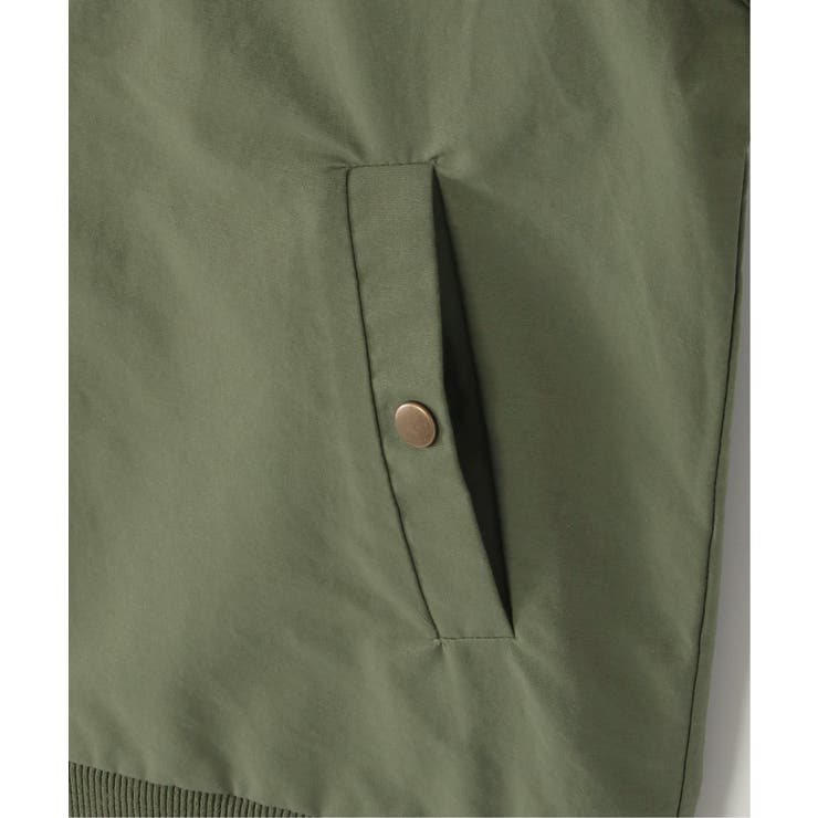 グログランボリュームMA-1（120~160cm）[品番：IKAW0020019]｜ikka （イッカ）のキッズファッション通販｜SHOPLIST（ショップリスト）