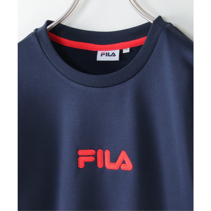 FILA フィラ フリース袖配色トレーナー（130~160cm）[品番：IKAW0017415]｜ikka （イッカ）のキッズファッション通販｜SHOPLIST（ショップリスト）
