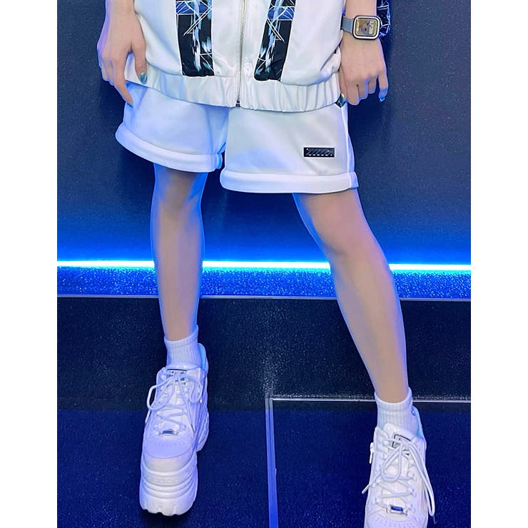 ilililトラックパンツ 全2色 ショートパンツ[品番:PBIW0003051 ilililトラックパンツ 全2色 ショートパンツ[品番:PBIW0003051