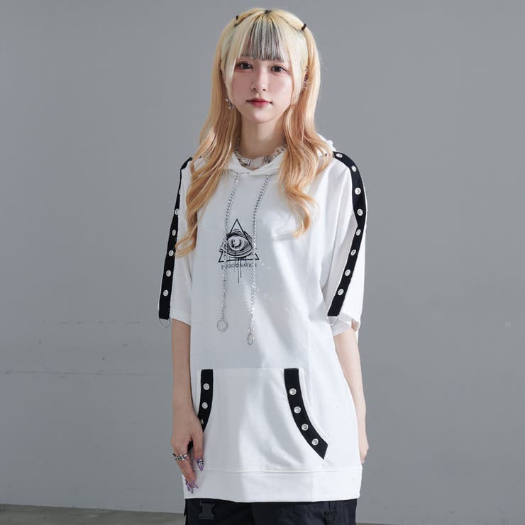 PSYCHO NATIONハトメアイコンパーカー 全3色[品番：PBIW0002476