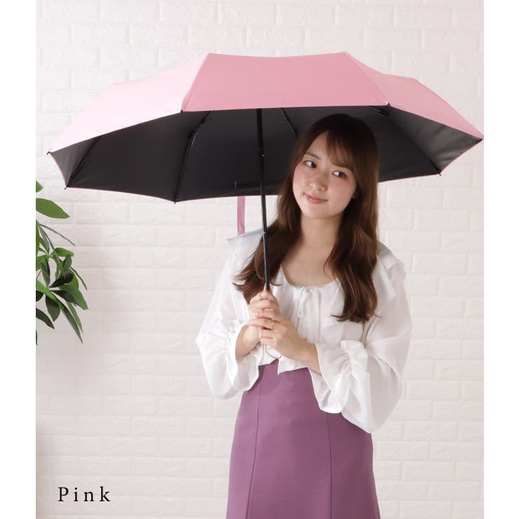 晴雨兼用ベーシックウッド折りたたみ傘 レディース アンブレラ 晴雨兼用ベーシックウッド折りたたみ傘 レディース アンブレラ