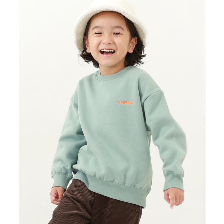 エアリースウェット 裏起毛 トレーナー[品番：VR000009920]｜devirock（デビロック）のキッズファッション通販｜SHOPLIST（ショップリスト）