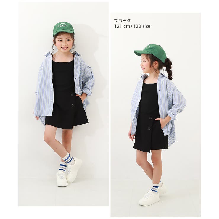 ラップスカート風 ショートパンツ 子供服[品番：VR000009969]｜devirock（デビロック）のキッズファッション通販｜SHOPLIST（ショップリスト）