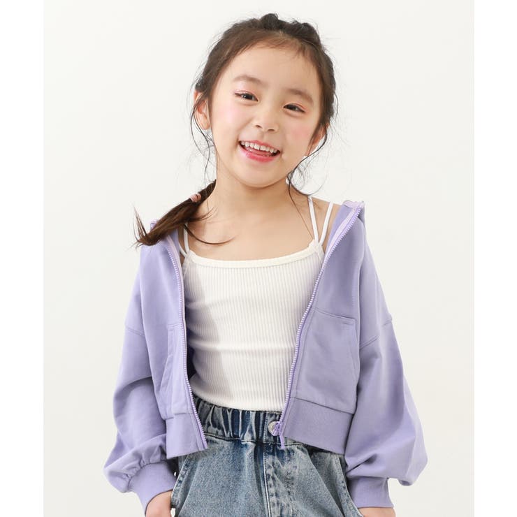 リブキャミソール 子供服 キッズ[品番：VR000009971]｜devirock（デビロック）のキッズファッション通販｜SHOPLIST（ショップリスト）