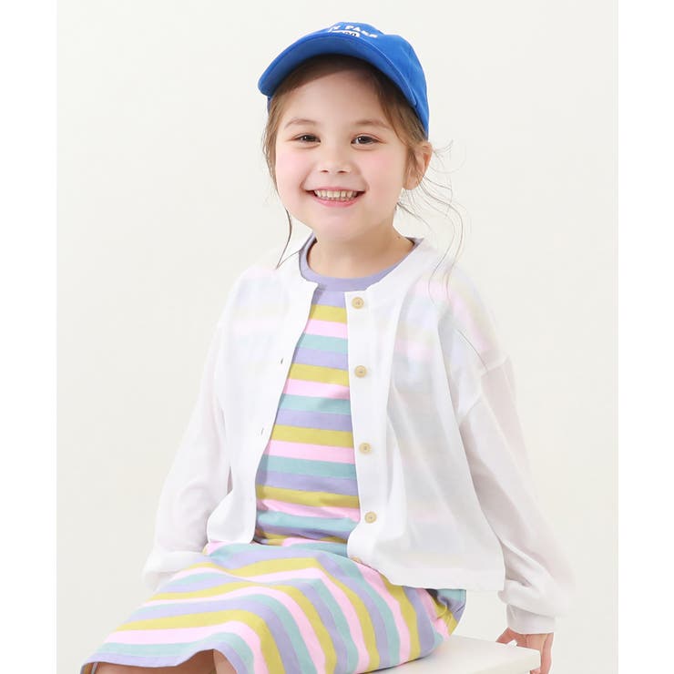 UVカット ガールズ カーディガン[品番：VR000010006]｜devirock（デビロック）のキッズファッション通販｜SHOPLIST（ショップリスト）