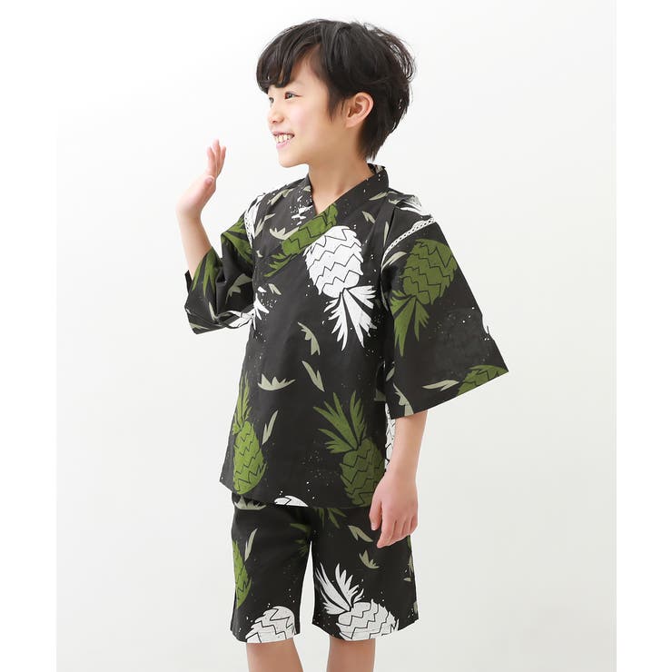 甚平 子供服 キッズ 男の子 浴衣・甚平[品番：VR000009758]｜devirock（デビロック）のキッズファッション通販 ...