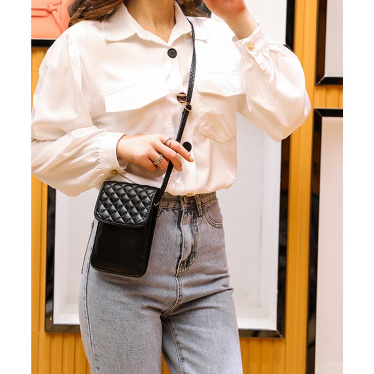 ミニマリスト スマホショルダー スマホポーチ[品番：DSSW0002990]｜SEU（エスイイユウ）のレディースファッション通販 ...