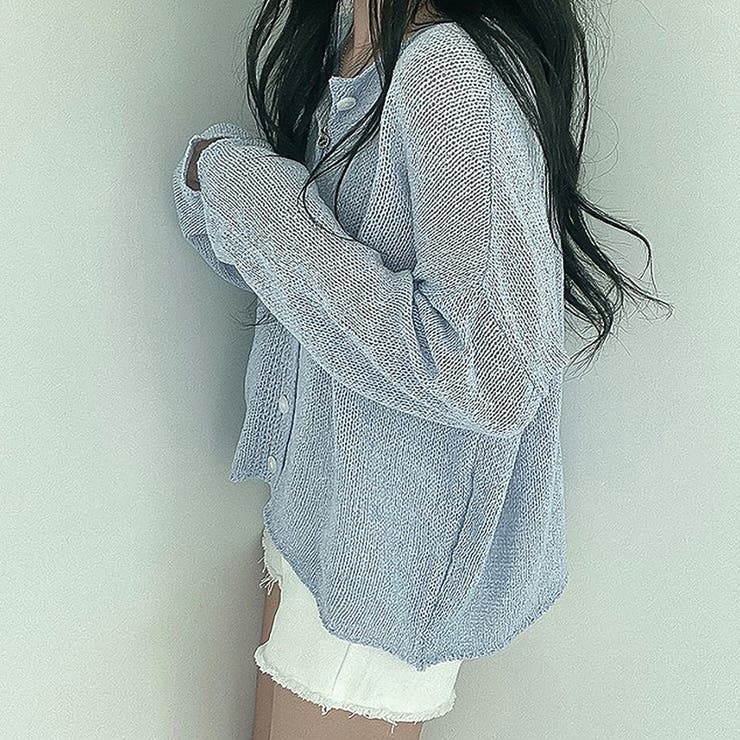 2WAYカーディガン【韓国ファッション】【春夏新商品】[品番：ZJ000020670]｜Girly Doll（ガーリードール）のレディースファッション通販｜SHOPLIST（ショップリスト）