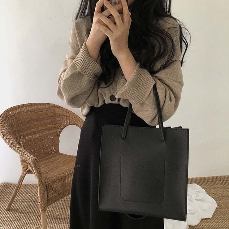 【ブラウン】2way エコレザーショルダートートバッグ【韓国ファッション】【春夏新商品】[品番：ZJ000020567]｜Girly Doll（ガーリードール）のレディースファッション通販 ...