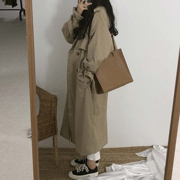 【ブラウン】2way エコレザーショルダートートバッグ【韓国ファッション】【春夏新商品】[品番：ZJ000020567]｜Girly Doll（ガーリードール）のレディースファッション通販 ...