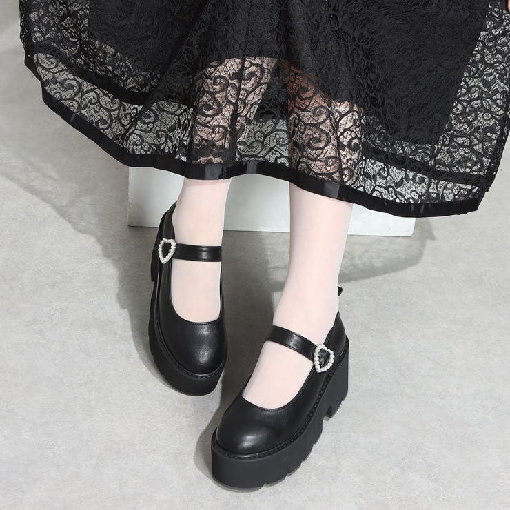 【NOFALL】【lofty】厚底メリージェーンパンプス ガーリー[品番：FINW0005416]｜FINE （ファイン）のレディースファッション通販｜SHOPLIST（ショップリスト）