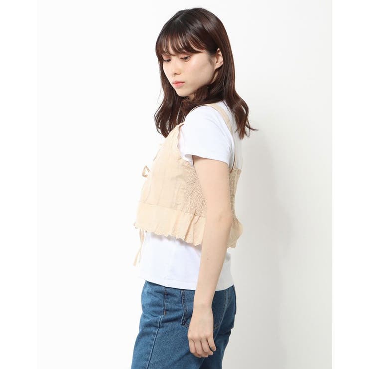 【ehka sopo/エヘカソポ】レースビスチェ[品番：FINW0003188]｜FINE （ファイン）のレディースファッション通販 ...