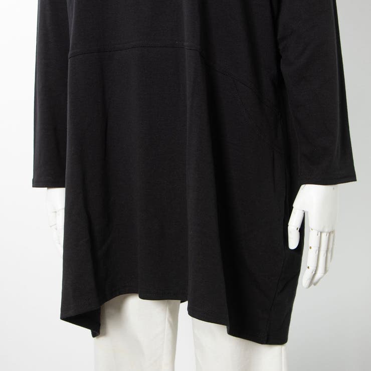 【FINE】【Bella signora】切替え長袖カットソーチュニック[品番：FINW0004710]｜FINE （ファイン）のレディース ...