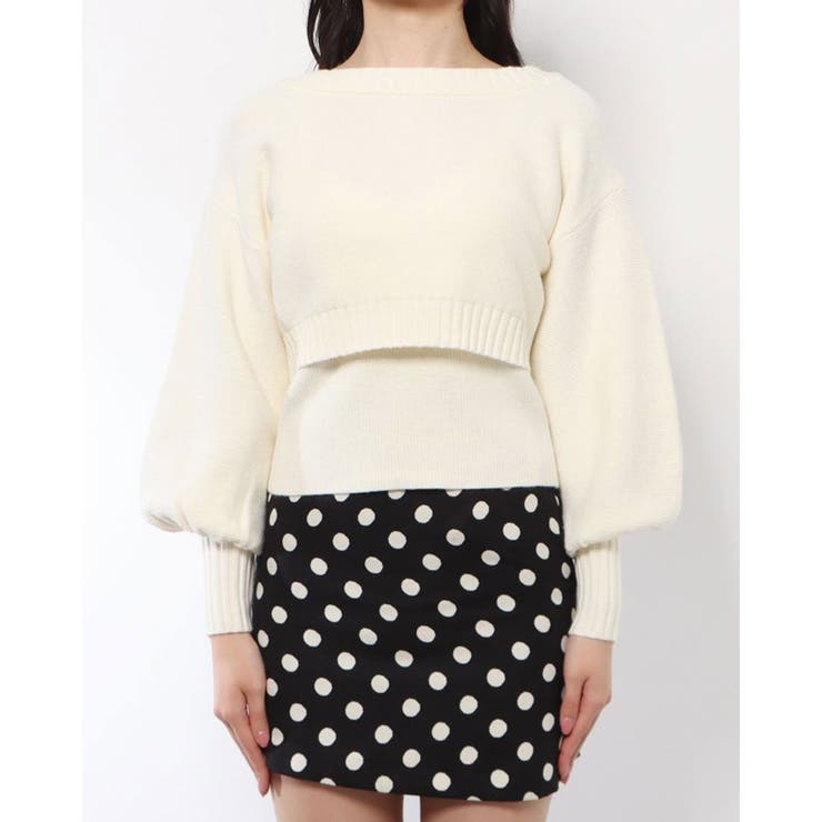 【FINE SELECTION/ファインセレクション】アンサンブルニット[品番：FINW0002898]｜FINE （ファイン）のレディース ...