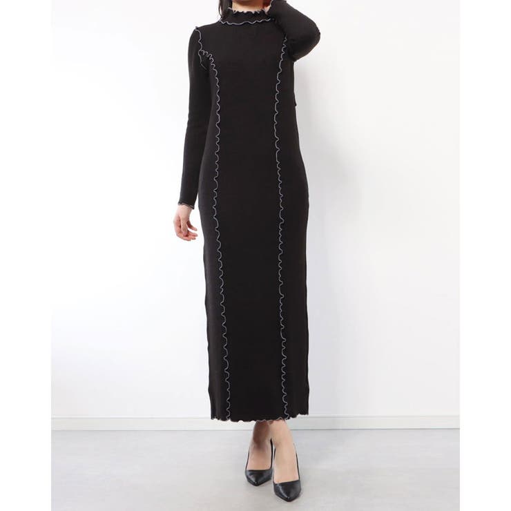 【FINE SELECTION/ファインセレクション】リブニットワンピース[品番：FINW0002894]｜FINE （ファイン）のレディース ...