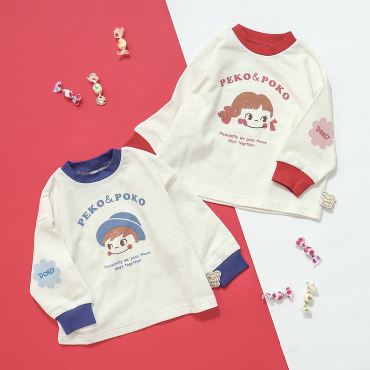 PEKO＆POKO リンガーTシャツ[品番：FOKK0017565]｜F.O.Online Store（エフオーオンラインストア ）のキッズファッション通販｜SHOPLIST（ショップリスト）