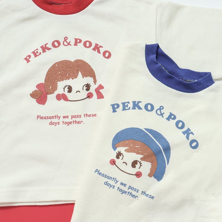 PEKO＆POKO リンガーTシャツ[品番：FOKK0017565]｜F.O.Online Store（エフオーオンラインストア ）のキッズファッション通販｜SHOPLIST（ショップリスト）