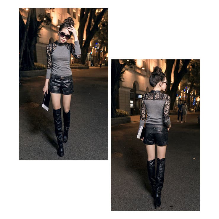 カットソー レース 無地[品番：FI000002529]｜futier land（フューティアランド）のレディースファッション通販 ...