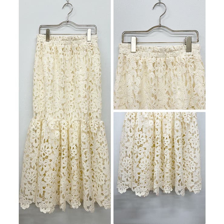 スカート フラワー フレア[品番：FI000008372]｜futier land（フューティアランド）のレディースファッション通販 ...