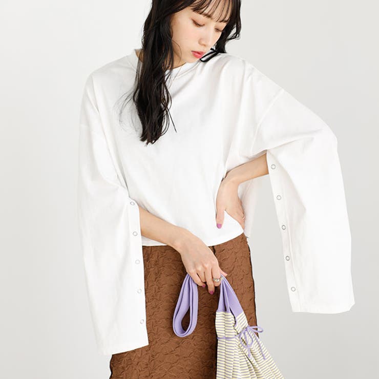 オープンスリーブプルオーバー[品番：GERW0010091]｜GeeRA（ジーラ）のレディースファッション通販｜SHOPLIST（ショップリスト）