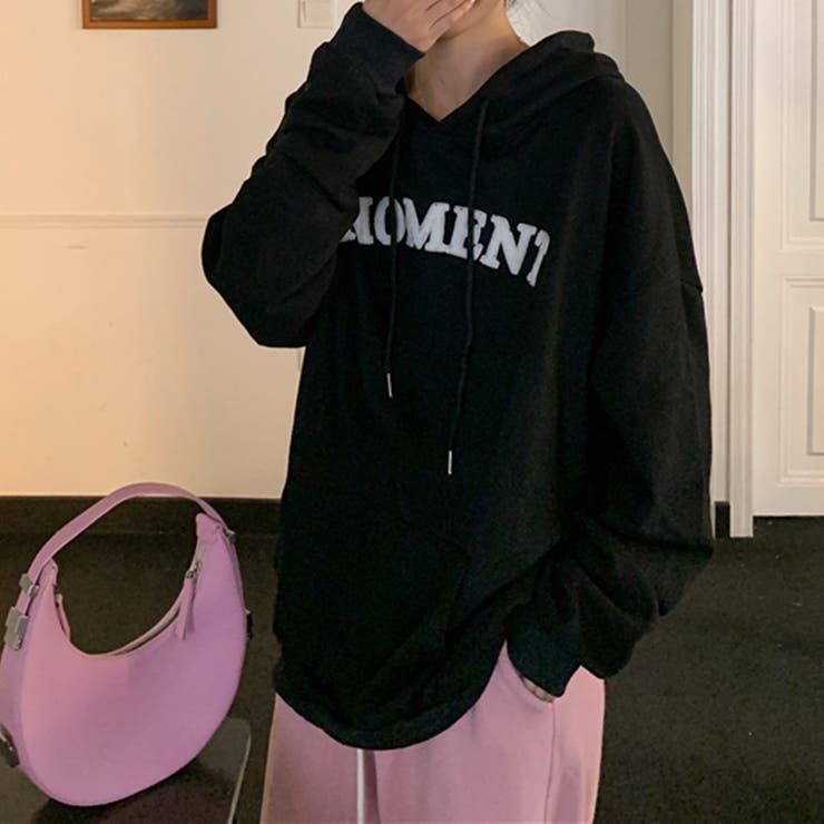 フロントロゴ裏起毛パーカー 9894[品番：XB000010535]｜G&L Style（ジーアンドエルスタイル）のレディースファッション通販 ...