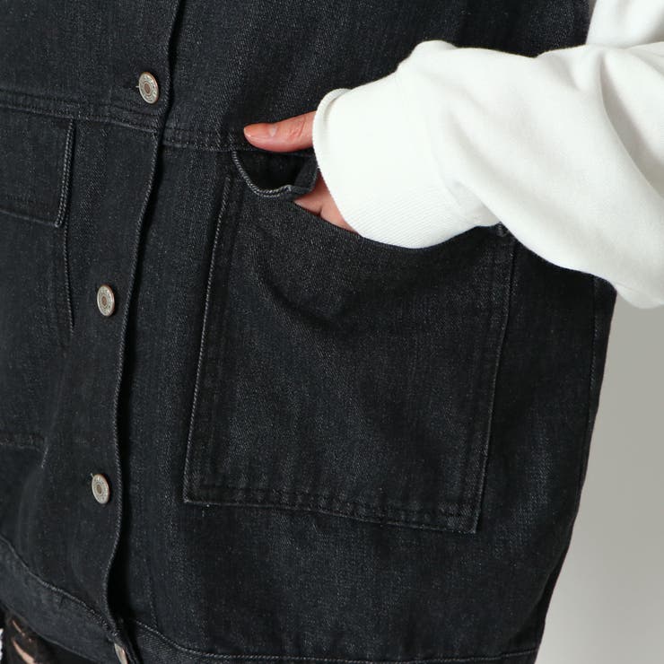 デニムBIGベスト 59[品番：GORW0007572]｜GORGE （ゴージ）のレディースファッション通販｜SHOPLIST（ショップリスト）