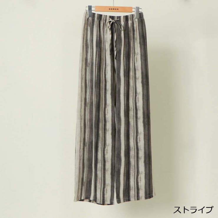 イージー柄パンツ[品番：GORW0009068]｜GORGE （ゴージ）のレディースファッション通販｜SHOPLIST（ショップリスト）