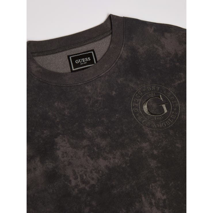 [GUESS] Leon Fleece Washed Sweat[品番：GUEW0007769]｜GUESS【MEN】（ゲス）のメンズ ...
