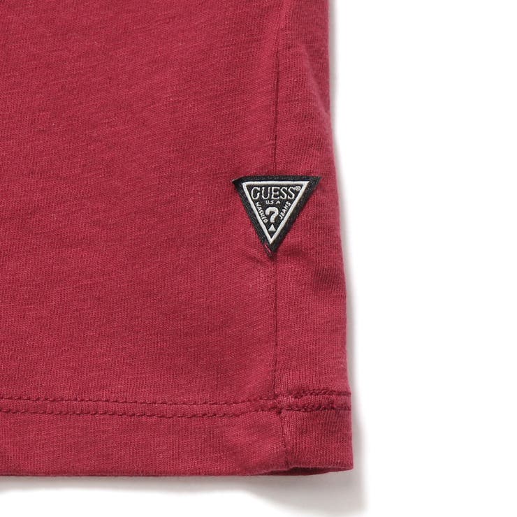 [GUESS] FLOCK TRIANGLE LOGO CREW TEE[品番：GUEW0004221]｜GUESS【MEN】（ゲス）のメンズ ...