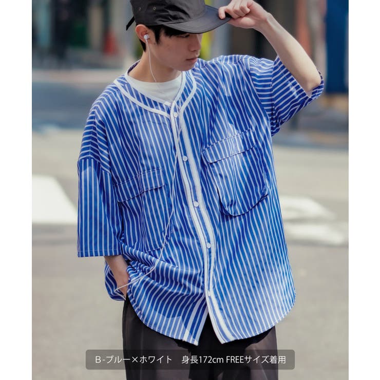 半袖シャツ メンズ NULL[品番：IP000006014]｜improves（インプローブス）のメンズファッション通販｜SHOPLIST（ショップリスト）