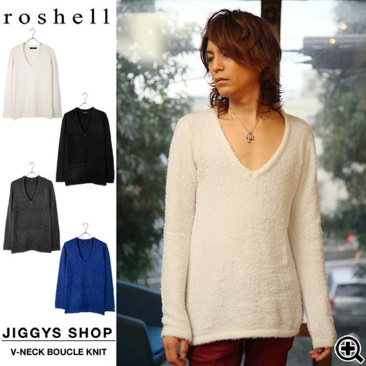 ニット メンズ ニット Roshell[品番：JG000005018]｜JIGGYS SHOP（ジギーズショップ）のメンズファッション通販｜SHOPLIST（ショップリスト）