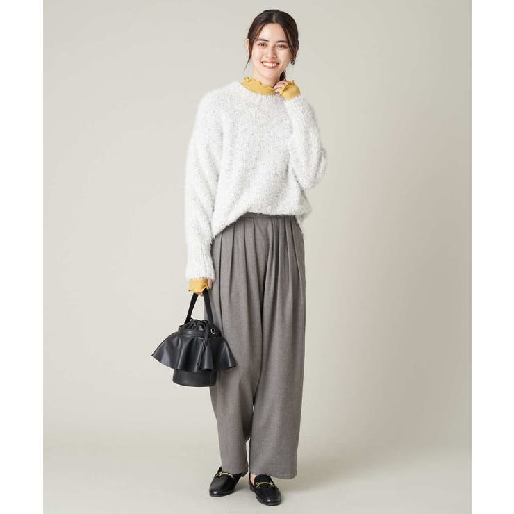 【ブラウン】【2WAY/雑誌InRed（宝島社）11月号掲載】フリルショルダー[品番：ITKW0013915]｜a.v.v【WOMEN】（アーヴェヴェ）のレディースファッション通販 ...